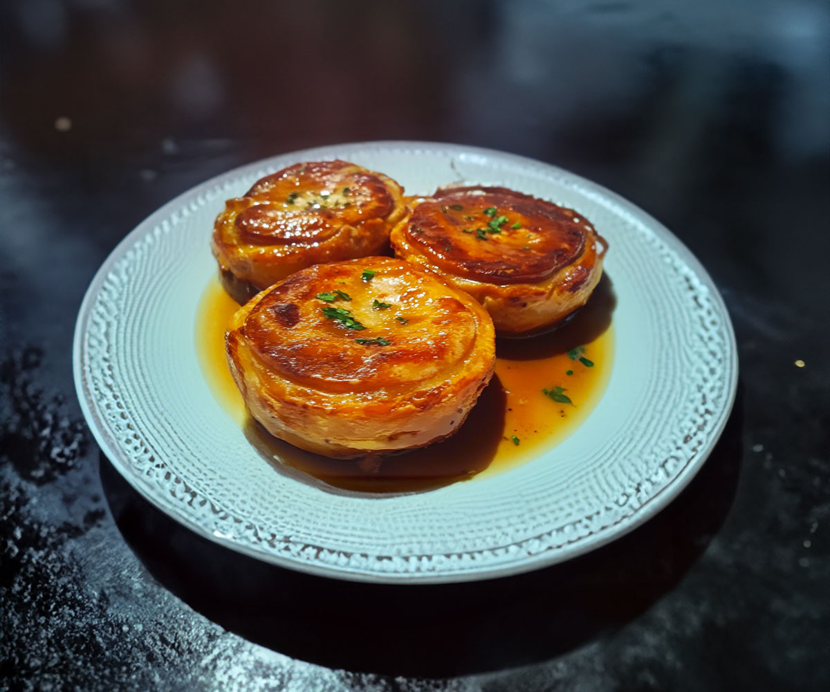 Chausson Feuilleté au Foie Gras et Confit d’Oignons : Un Instant de ...