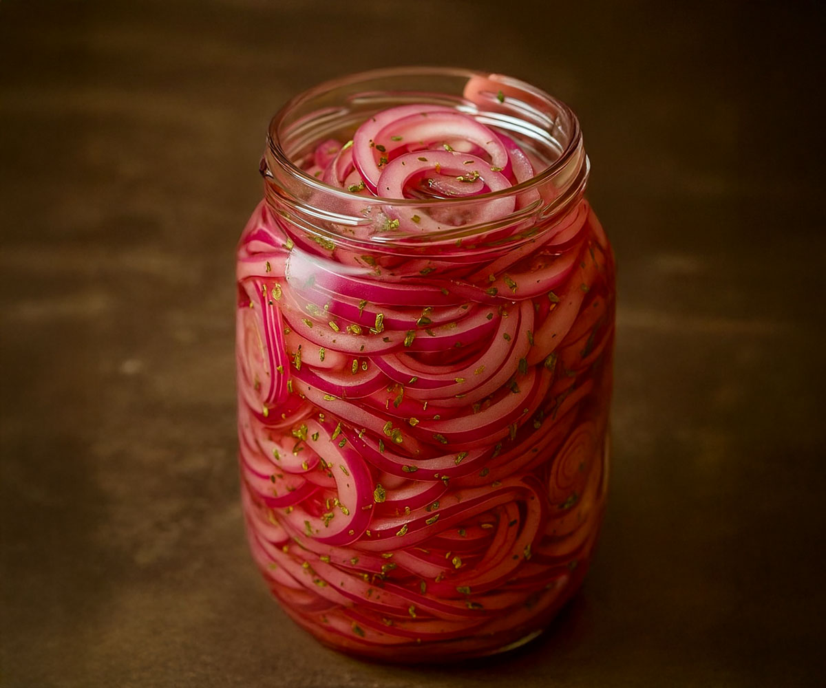 Oignons Rouges Marinés Maison : Un Condiment Plein de Peps à Préparer ...